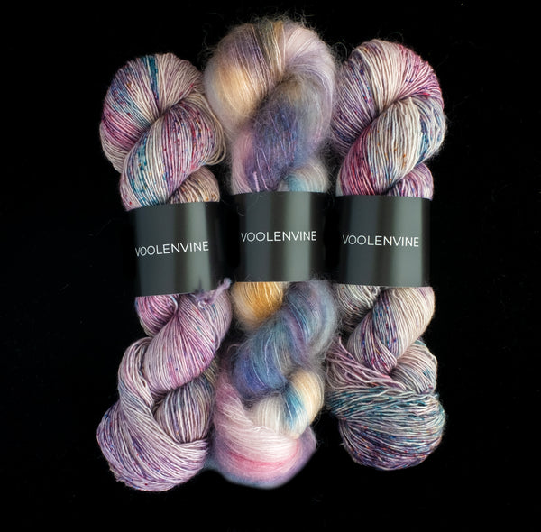 Enjoy the Silence, SHAWL KIT – Voolenvine Yarns