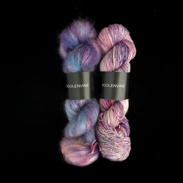 Enjoy the Silence (DARK), SHAWL KIT – Voolenvine Yarns
